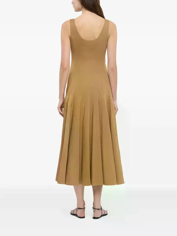 Another Tomorrow Tank Flared Dress