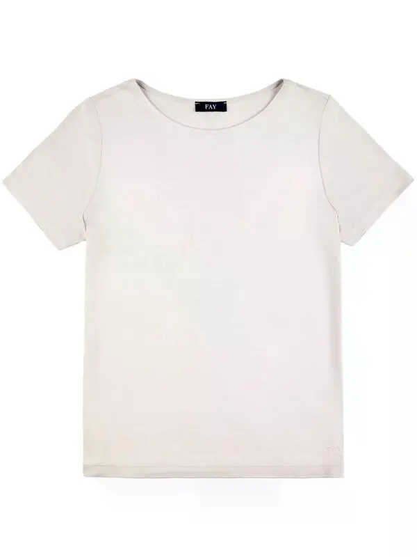 FAY Short-sleeved T-shirt - Neutrals