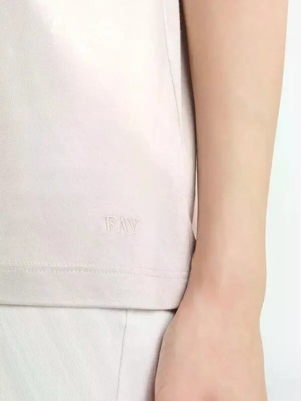 FAY Short-sleeved T-shirt - Neutrals