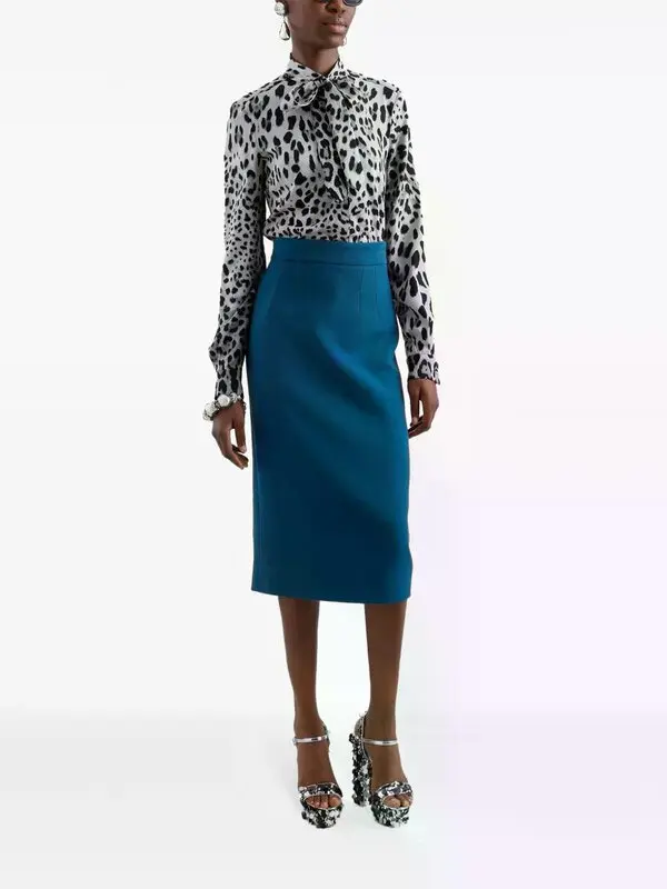 Dolce & Gabbana Animal-print Blouse