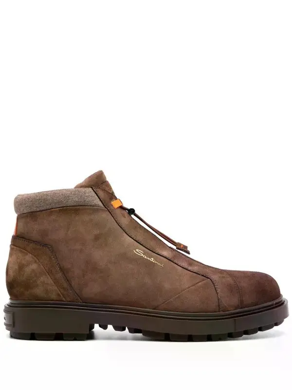 Santoni Suede Boots