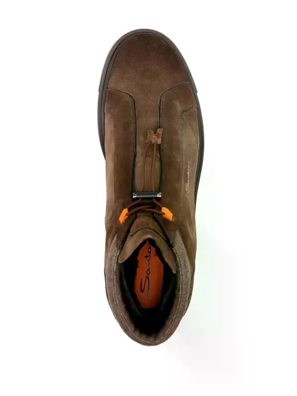 Santoni Suede Boots