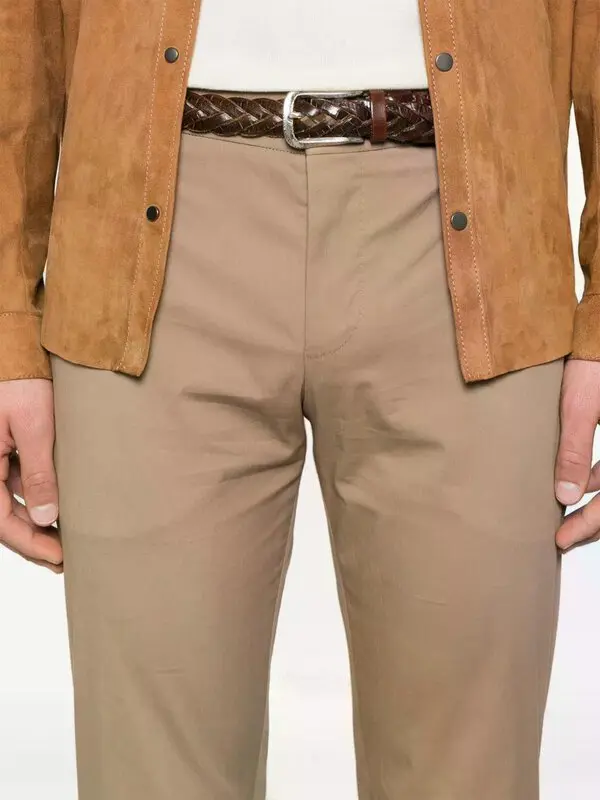 PT TORINO Tapered Trousers - Brown
