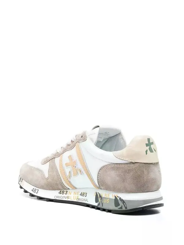 Premiata Eric Leather Low-top Sneakers - Neutrals