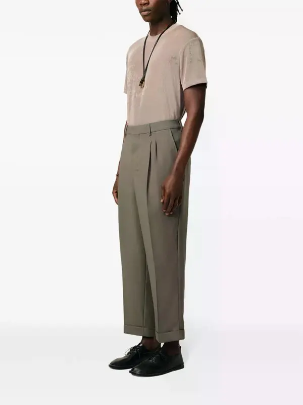 AMI Paris Tailored Carrot Fit Trousers
