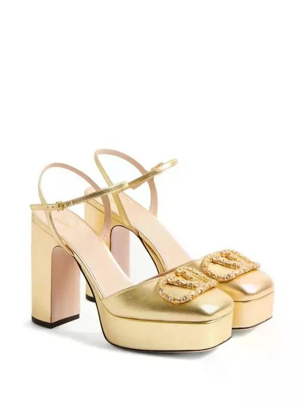 Valentino Garavani Leather Heeled Pumps