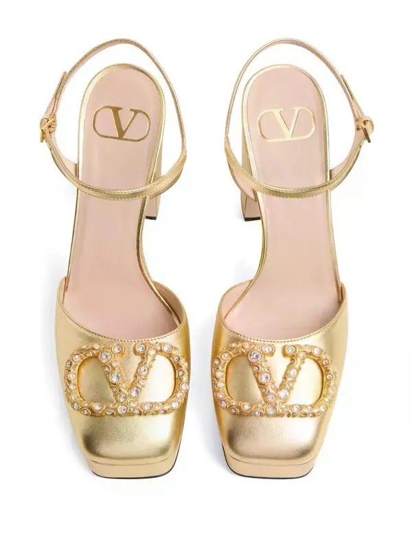 Valentino Garavani Leather Heeled Pumps