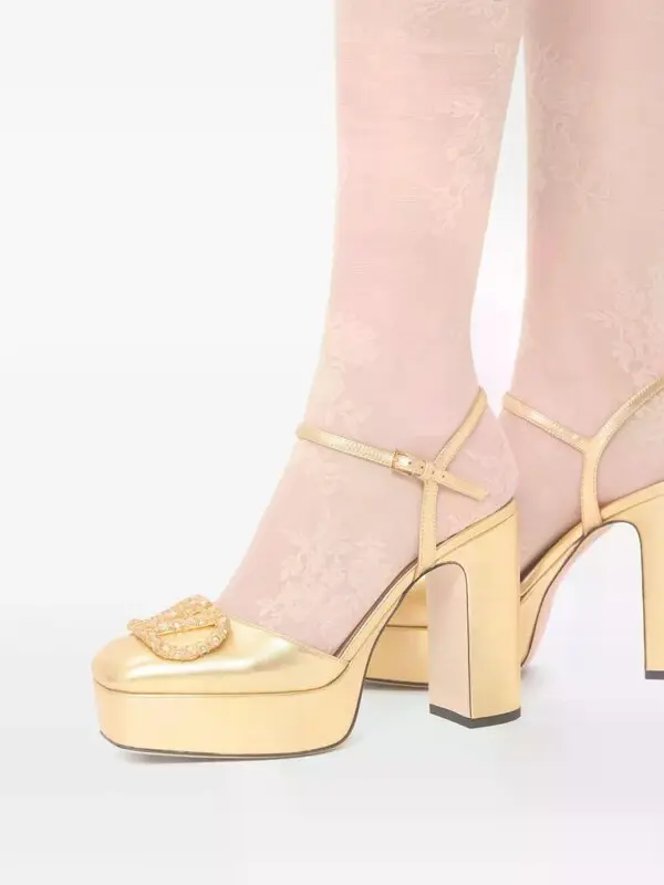 Valentino Garavani Leather Heeled Pumps