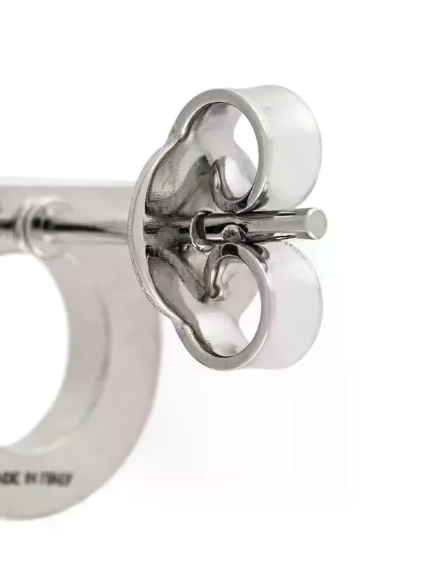 FERRAGAMO Gancini Crystal Stud Earrings