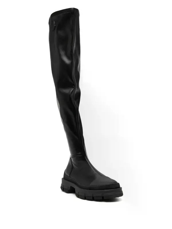Moncler Over-the-knee Boots - Black
