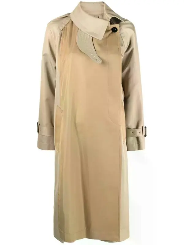 Sacai Two-tone Buttoned Coat