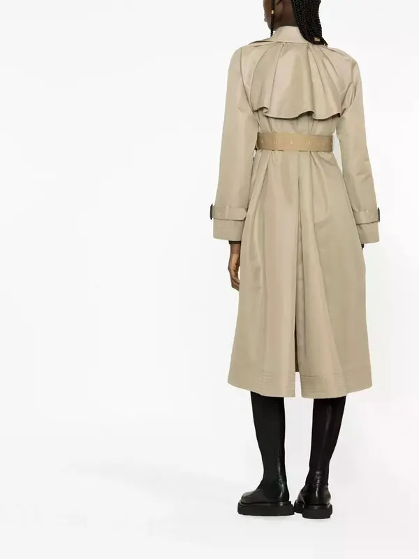 Sacai Two-tone Buttoned Coat