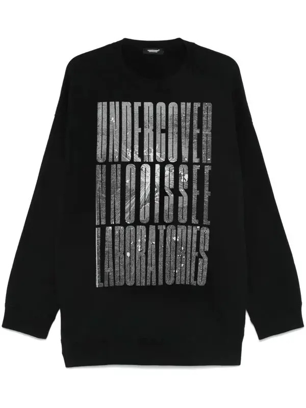 Undercover Logo-print Cotton Sweatshirt