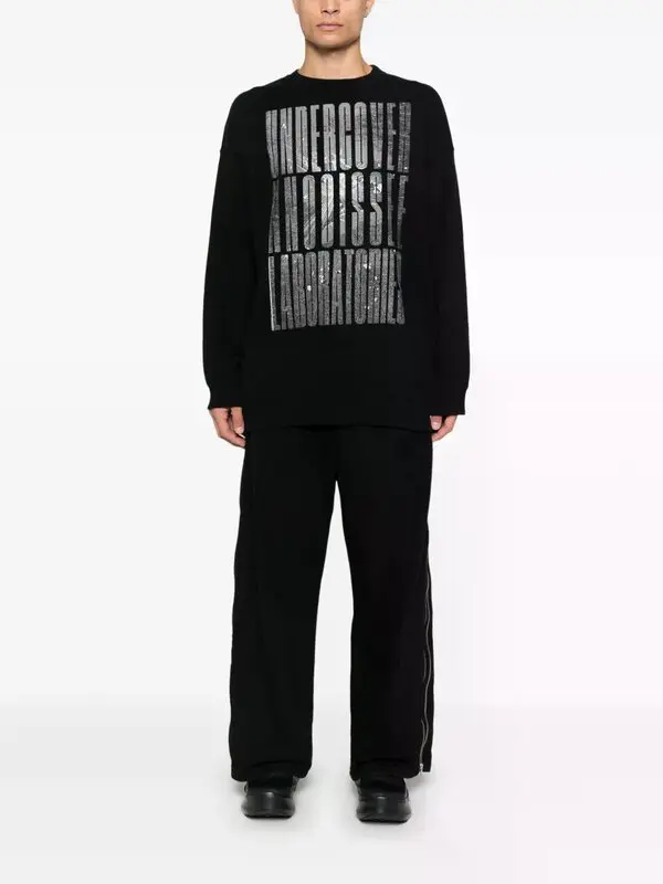 Undercover Logo-print Cotton Sweatshirt