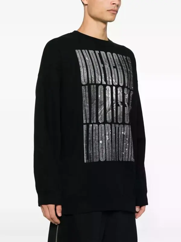 Undercover Logo-print Cotton Sweatshirt