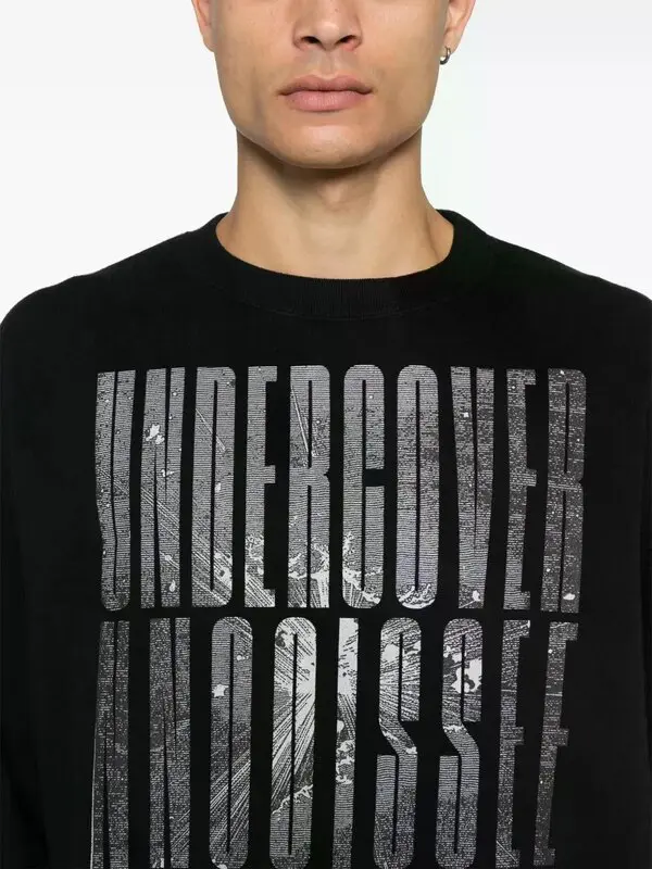 Undercover Logo-print Cotton Sweatshirt