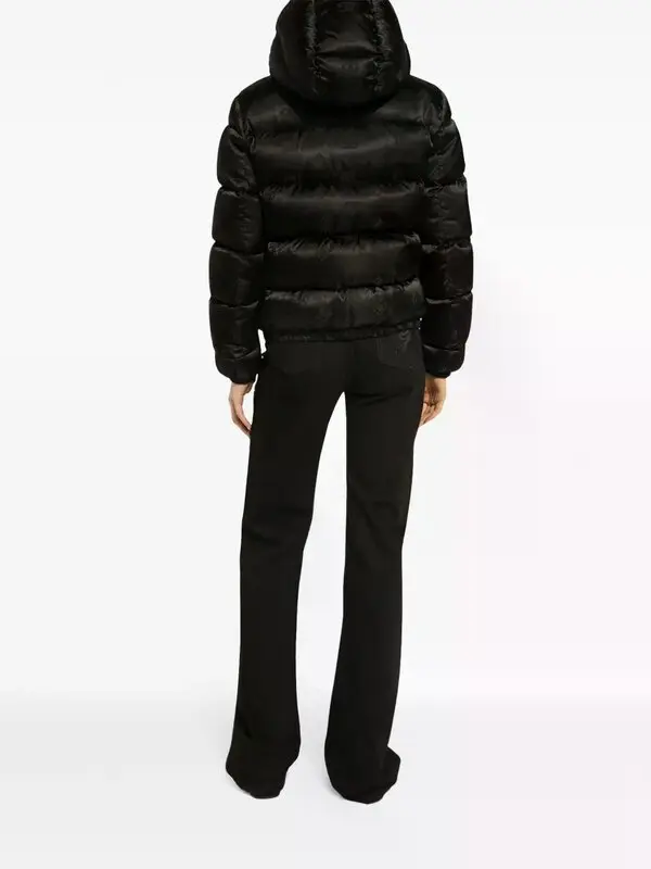 Dolce & Gabbana Monogram-jacquard Puffer Jacket