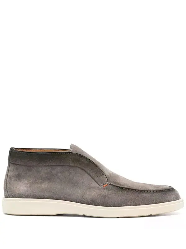 Santoni Suede Desert Boots - Grey