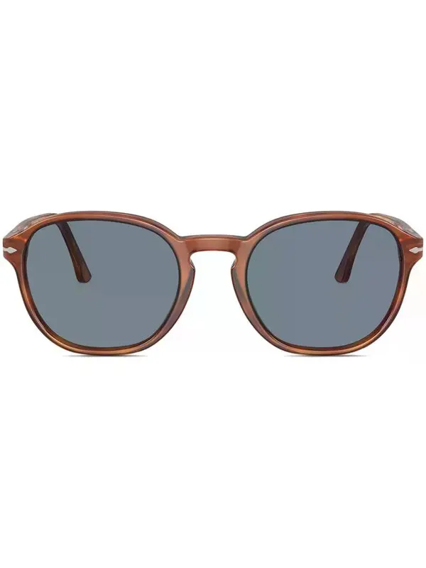 Persol Round-frame Sunglasses - Brown