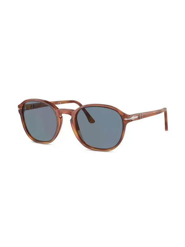 Persol Round-frame Sunglasses - Brown