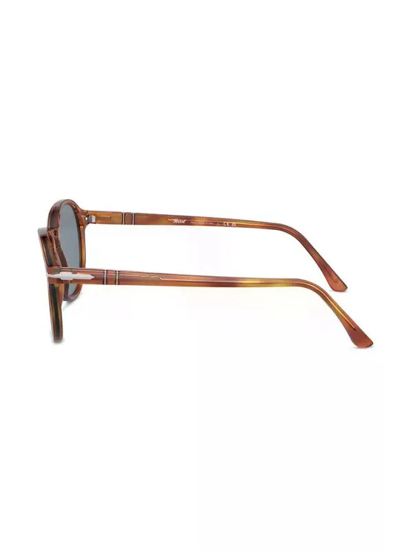 Persol Round-frame Sunglasses - Brown