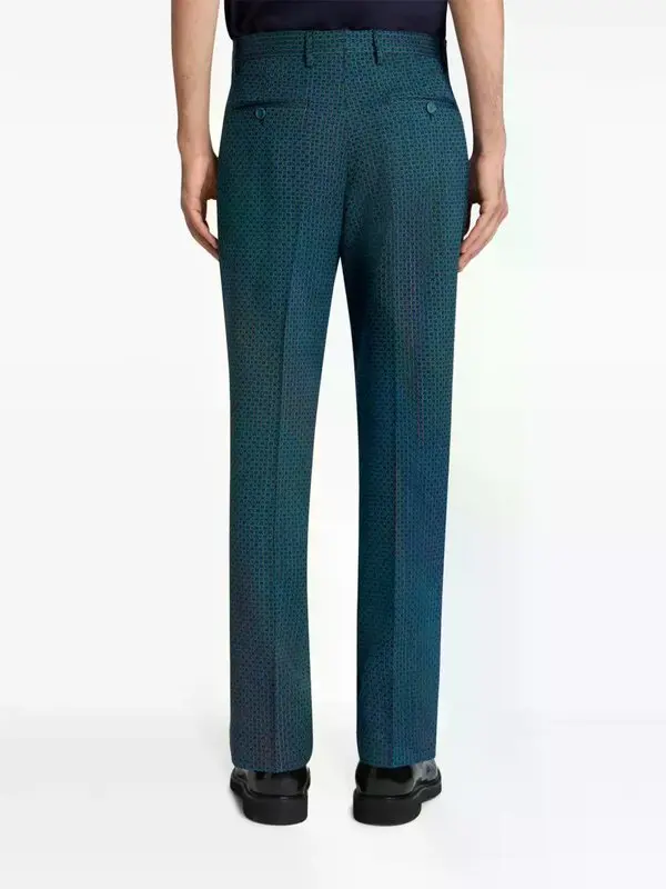 Etro Motif Embroidery Trousers