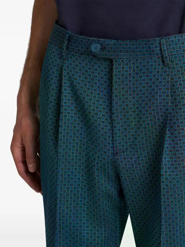 Etro Motif Embroidery Trousers