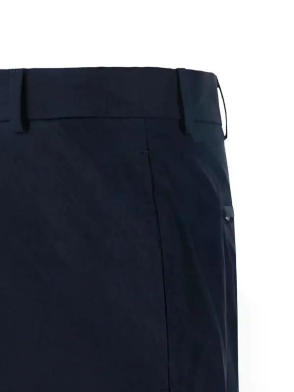 PT TORINO Cotton Blend Straight-leg Trousers