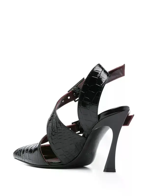 MUGLER 95mm Fang Sandals