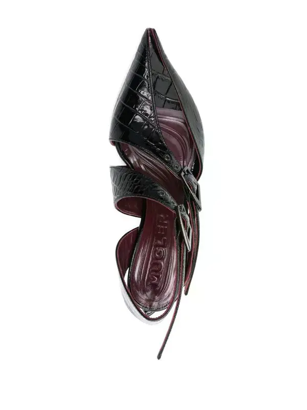 MUGLER 95mm Fang Sandals