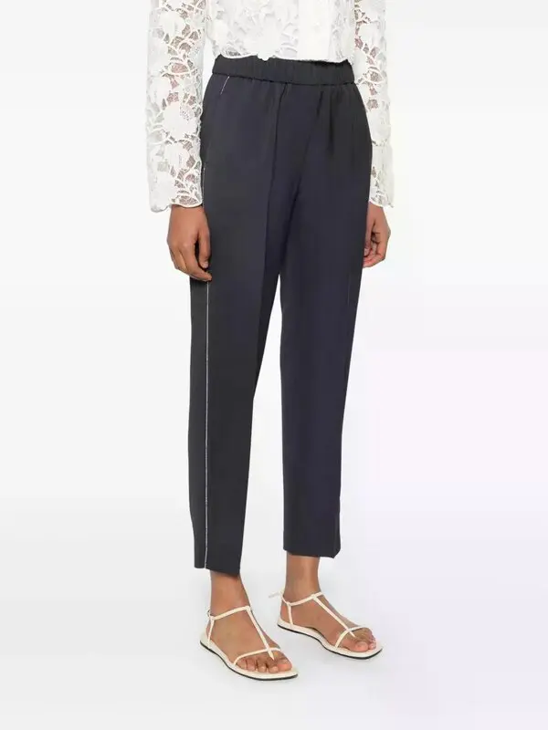 Peserico Elasticated-waistband Trousers