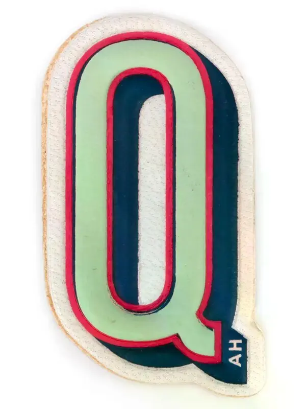 ANYA HINDMARCH Q' Sticker - Grey
