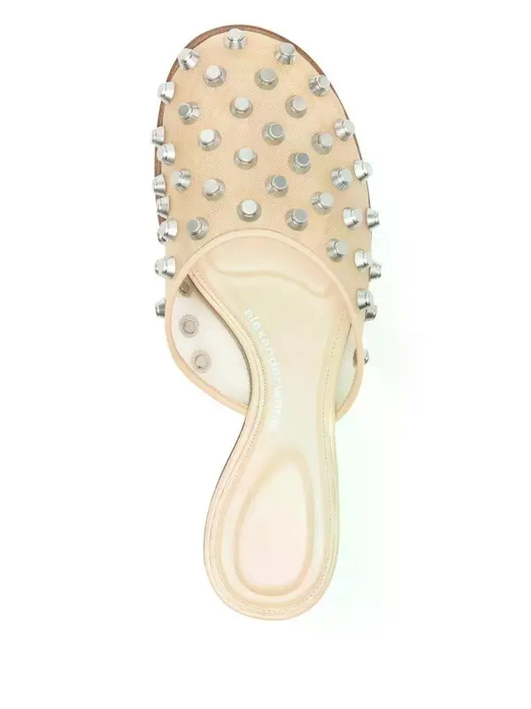 Alexander Wang Rhodes Mules - Neutrals