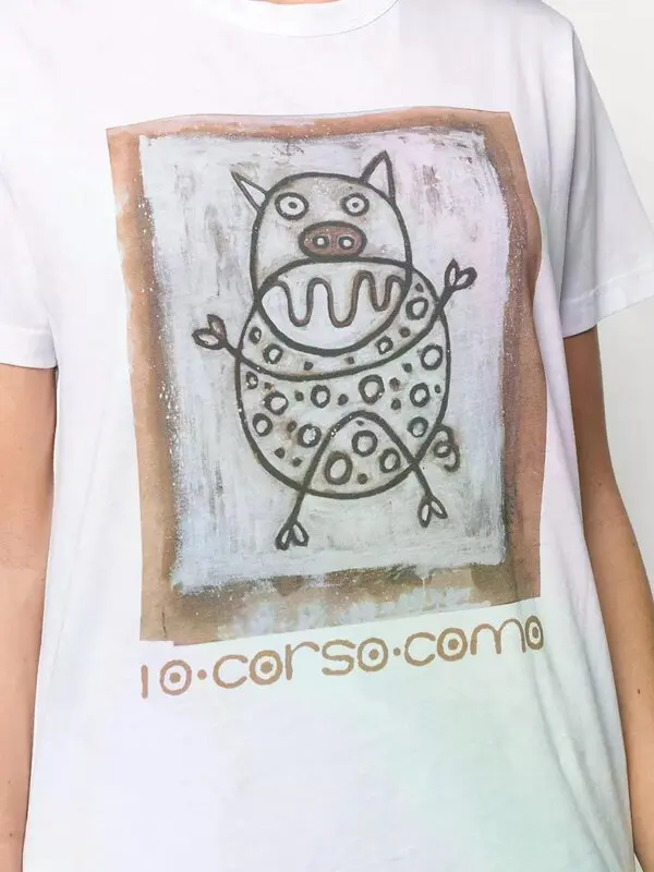 10 CORSO COMO Graphic-print T-shirt