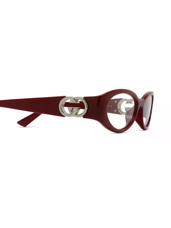Gucci Oval-frame Glasses