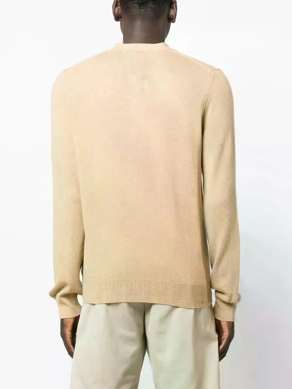 Play Comme Des Garcon Logo-embroidered Cardigan