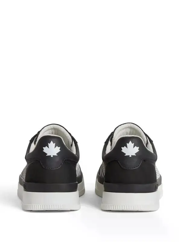 Dsquared2 Jersey Leather Sneakers