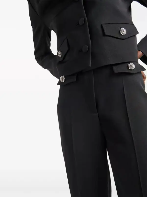 Prada Wool Sateen Trousers