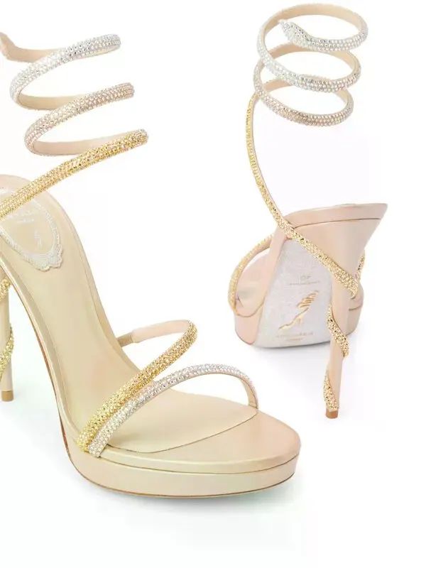 Rene Caovilla 120mm Margot Embellished Stiletto Sandals