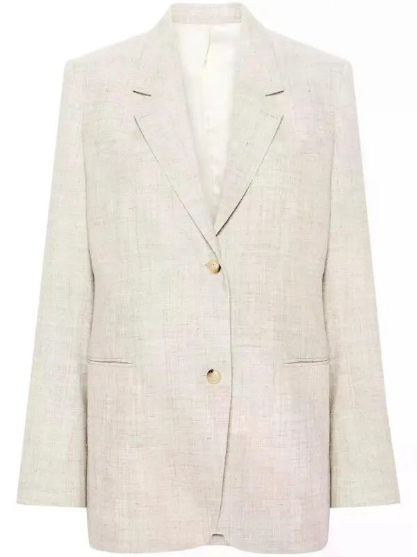 TOTEME Single-breasted Twill Blazer