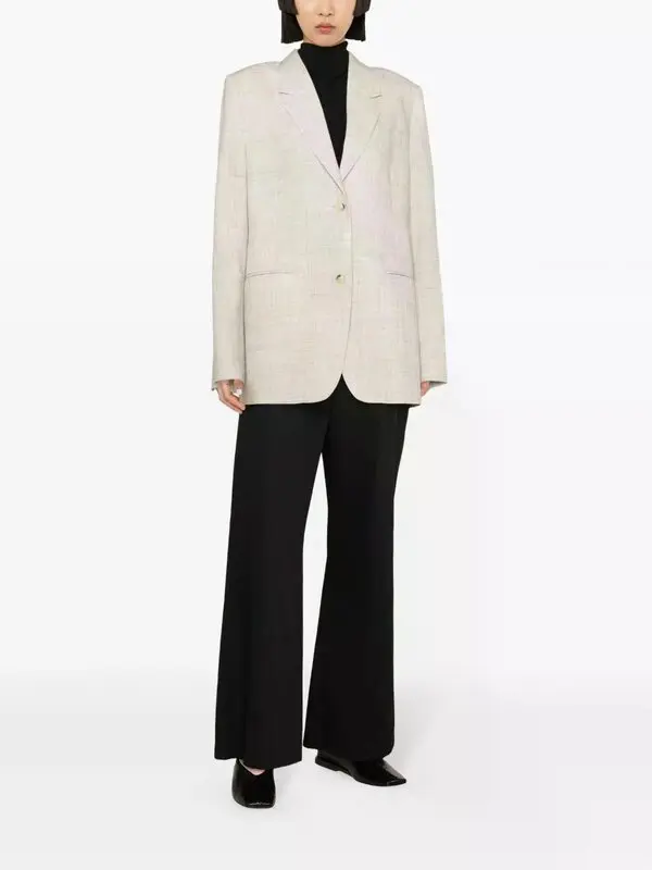TOTEME Single-breasted Twill Blazer