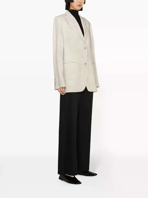 TOTEME Single-breasted Twill Blazer