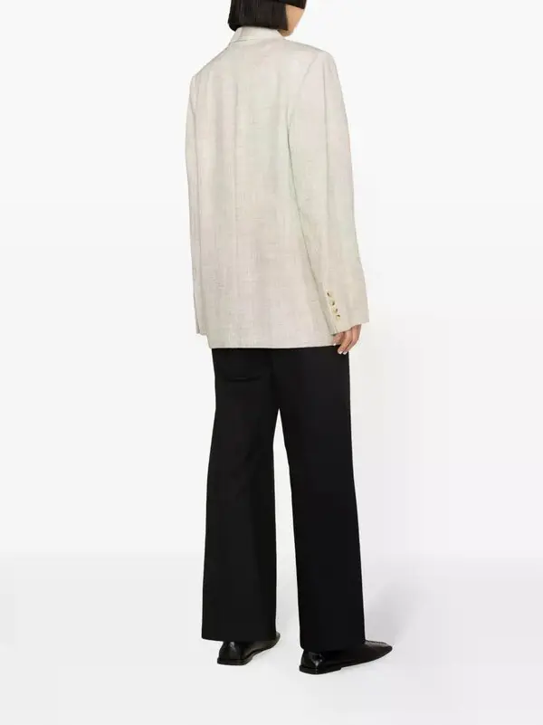 TOTEME Single-breasted Twill Blazer