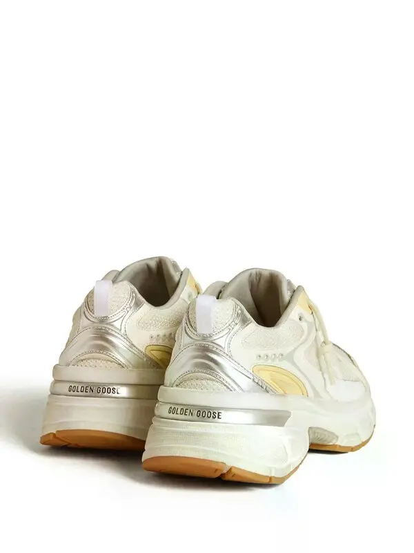 GOLDEN GOOSE Lightstar Leather Sneakers - White