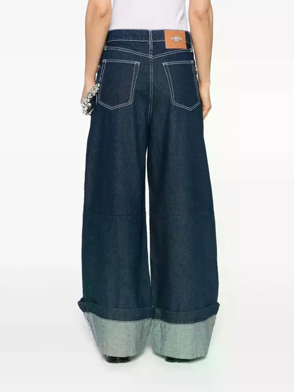 Simone Rocha Wide Puddle Jeans
