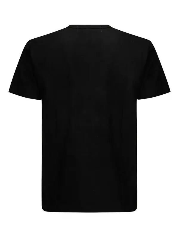 Play Comme Des Garcon Logo-appliqué Cotton T-shirt