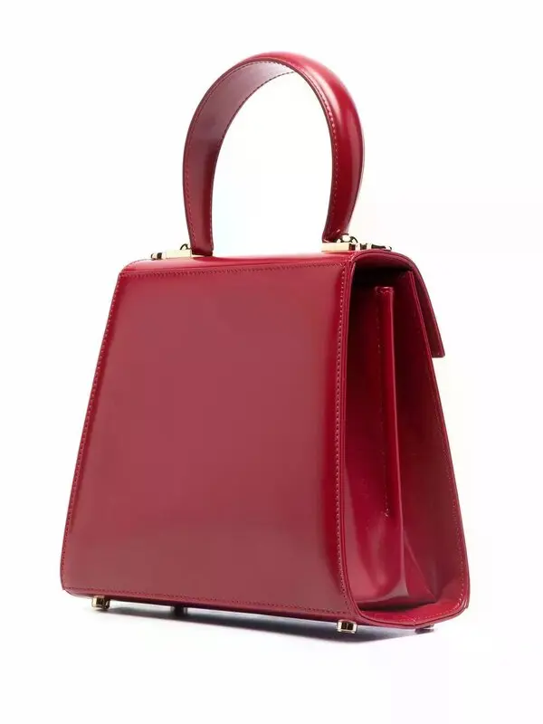 FERRAGAMO Small Iconic Top Handle Bag - Red