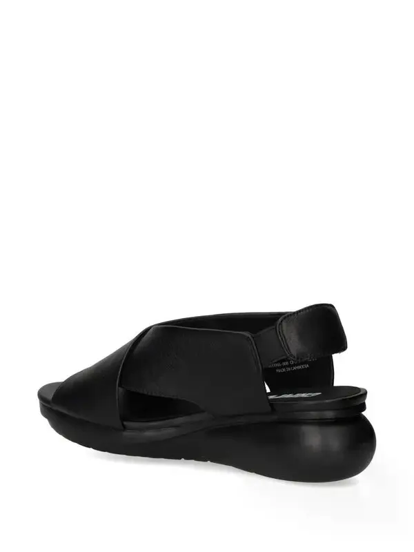 Camper Balloon Leather Sandals - Black