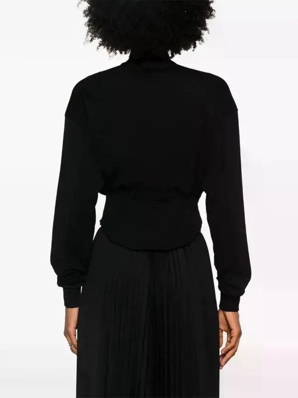 MUGLER Corseted Polo Shirt
