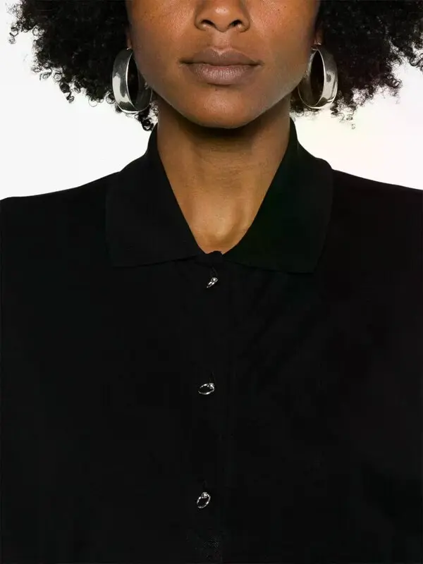 MUGLER Corseted Polo Shirt